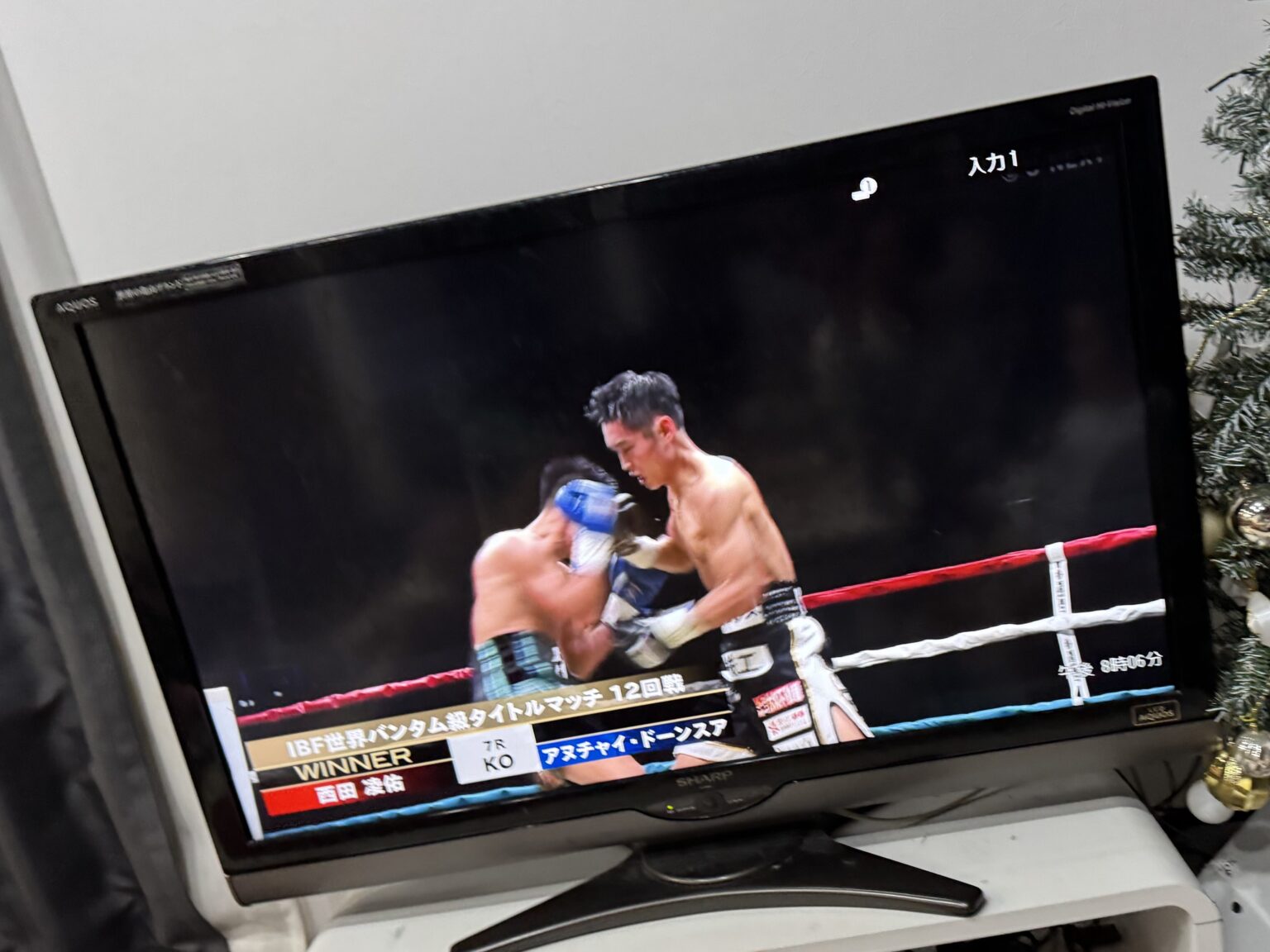 【速報】西田凌佑、IBF初防衛をKO勝利！中谷潤人との統一戦に意欲表明 | Ebi LIFE